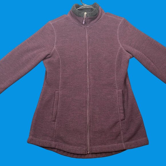 32° Heat | Jackets & Coats | 32 Degrees Womens Purple Fullzip Fleece ...